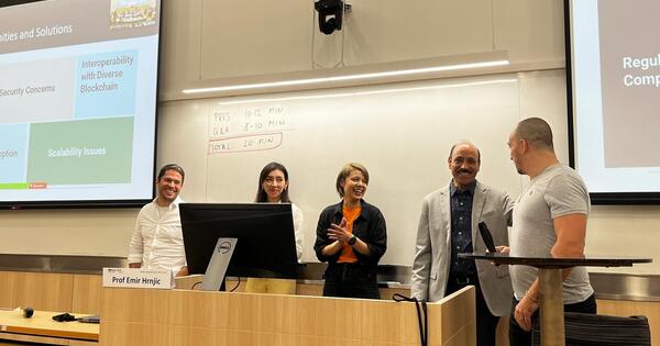 Learning Blockchain Basics at EMBA Global Network Week | Yale School of ...