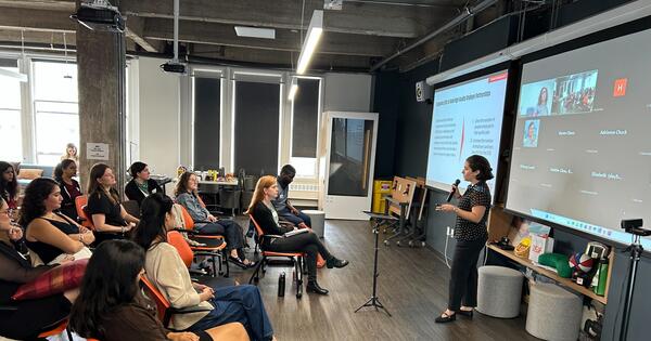 Internship Spotlight: Anna George ’26, REDF | Yale School of Management